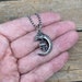 Eagle Talon Necklace Handmade in Sterling Silver With a Small Skull - Etsy