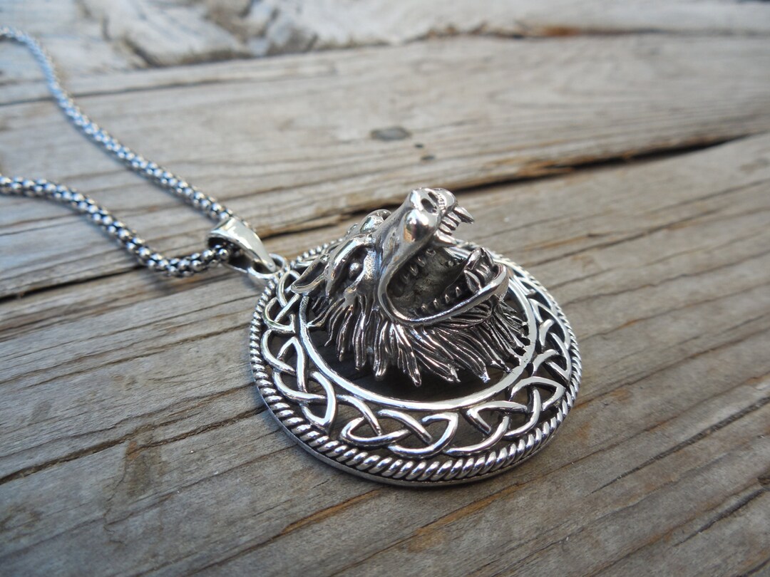 Outrageous Werewolf Necklace Handmade in Sterling Silver - Etsy