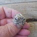 Lion Rings in Sterling Silver 925 With Peridot Stones in the - Etsy
