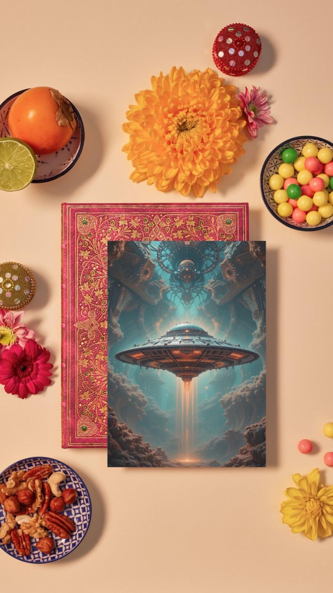 Epic Sci-fi Spaceship Wall Art – Futuristic Alien World Poster - Etsy