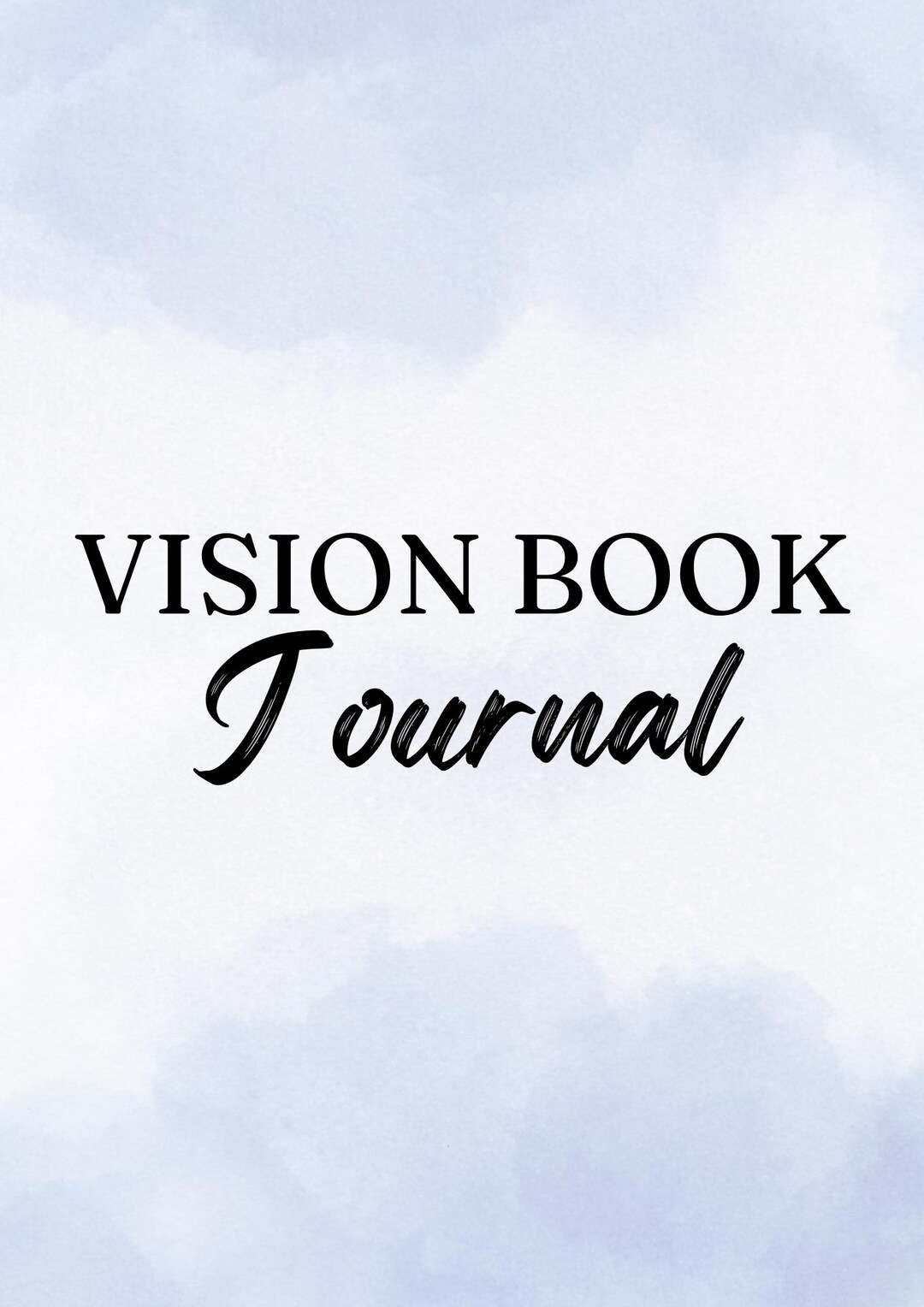 The Vision Book Journal - Etsy