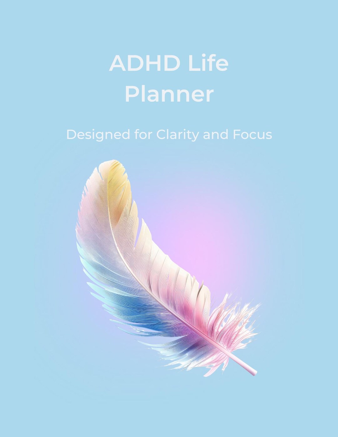 Adhd-friendly Soft Pastel Digital Planner - Organize Without Overwhelm ...
