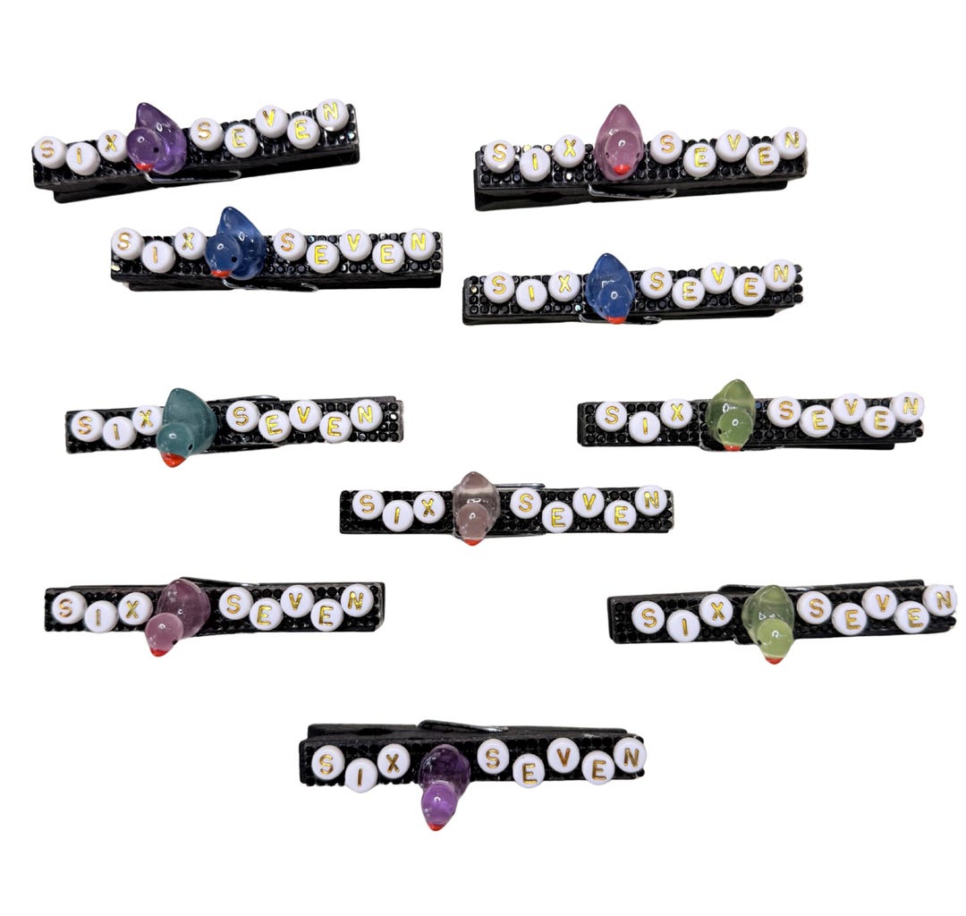 Six Seven-lucky Duck| 10 Cheer Pins - Etsy