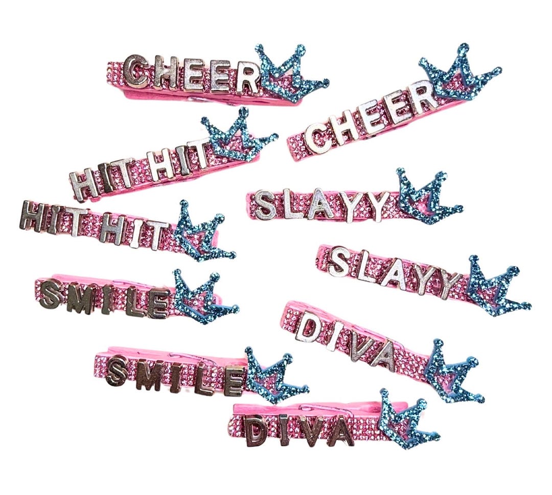 Princess Crowns| 10 Cheer Pins - Etsy
