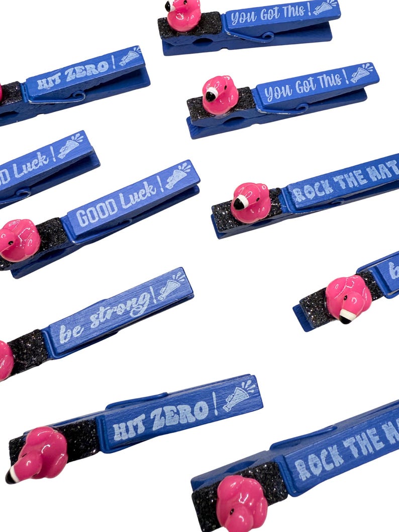 Flamingo Cheer Sayings | 10 Cheer Pins - Etsy