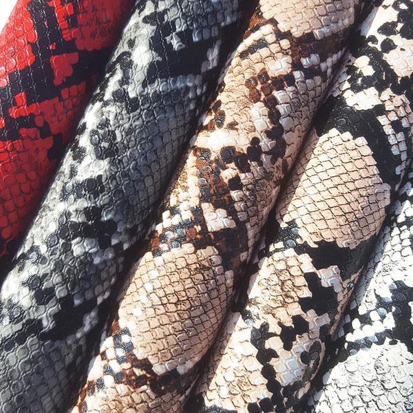 Snake Skin Fabric - Etsy