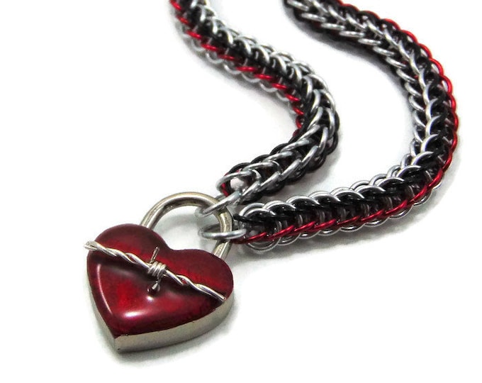 Barbed Wire Lock Collars - BrainofJen