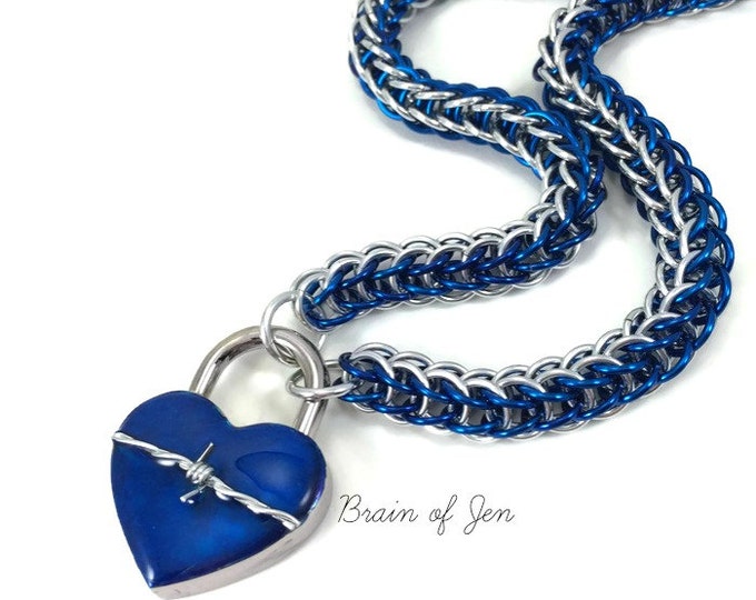Barbed Wire Lock Collars - BrainofJen