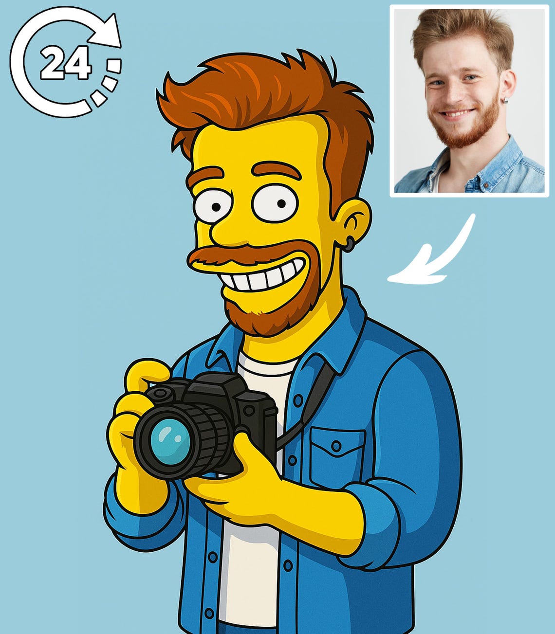 Personalized Simpsons Family Portrait, Personalized Simpsons Portrait ...