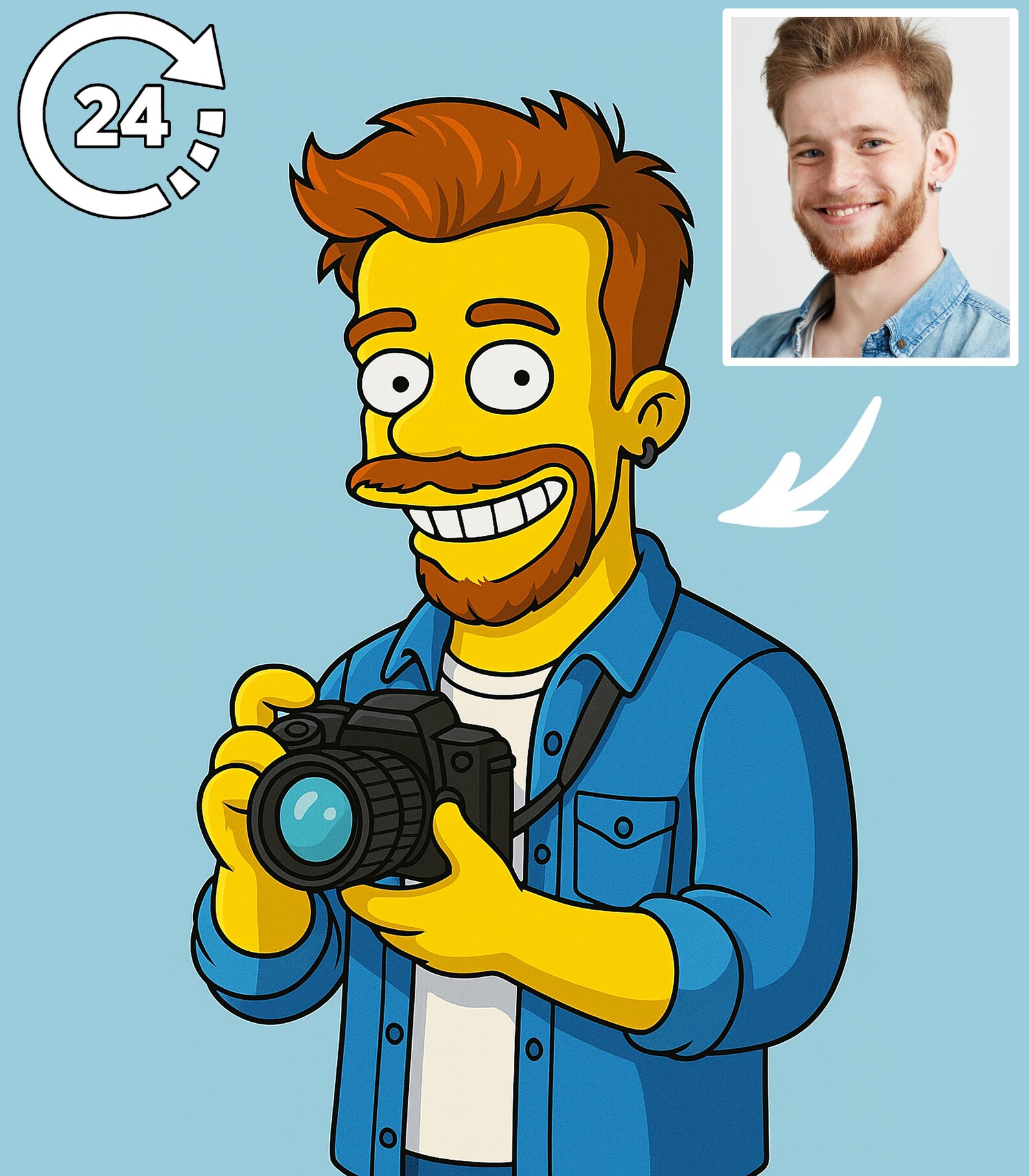 Personalized Simpsons Family Portrait, Personalized Simpsons Portrait ...