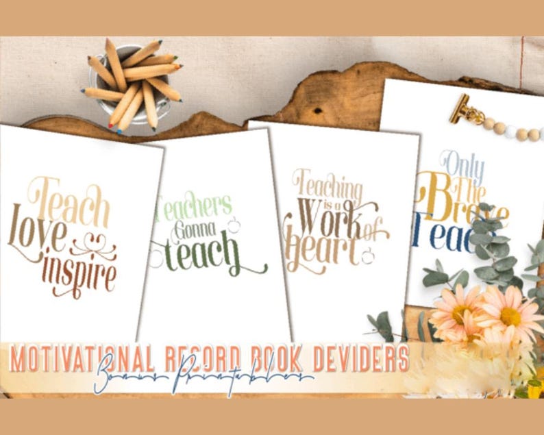 Printable Teacher Record Book – Track Attendance and Grades | Editable ...