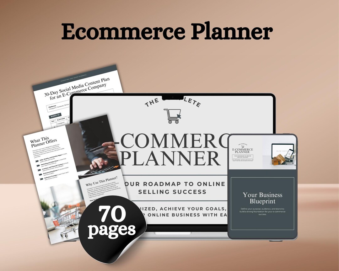 E-commerce Planner | Comprehensive Guide to Plan, Track & Grow Your ...