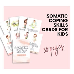 Somatic Coping Skills Cards for Kids – Printable PDF - Etsy