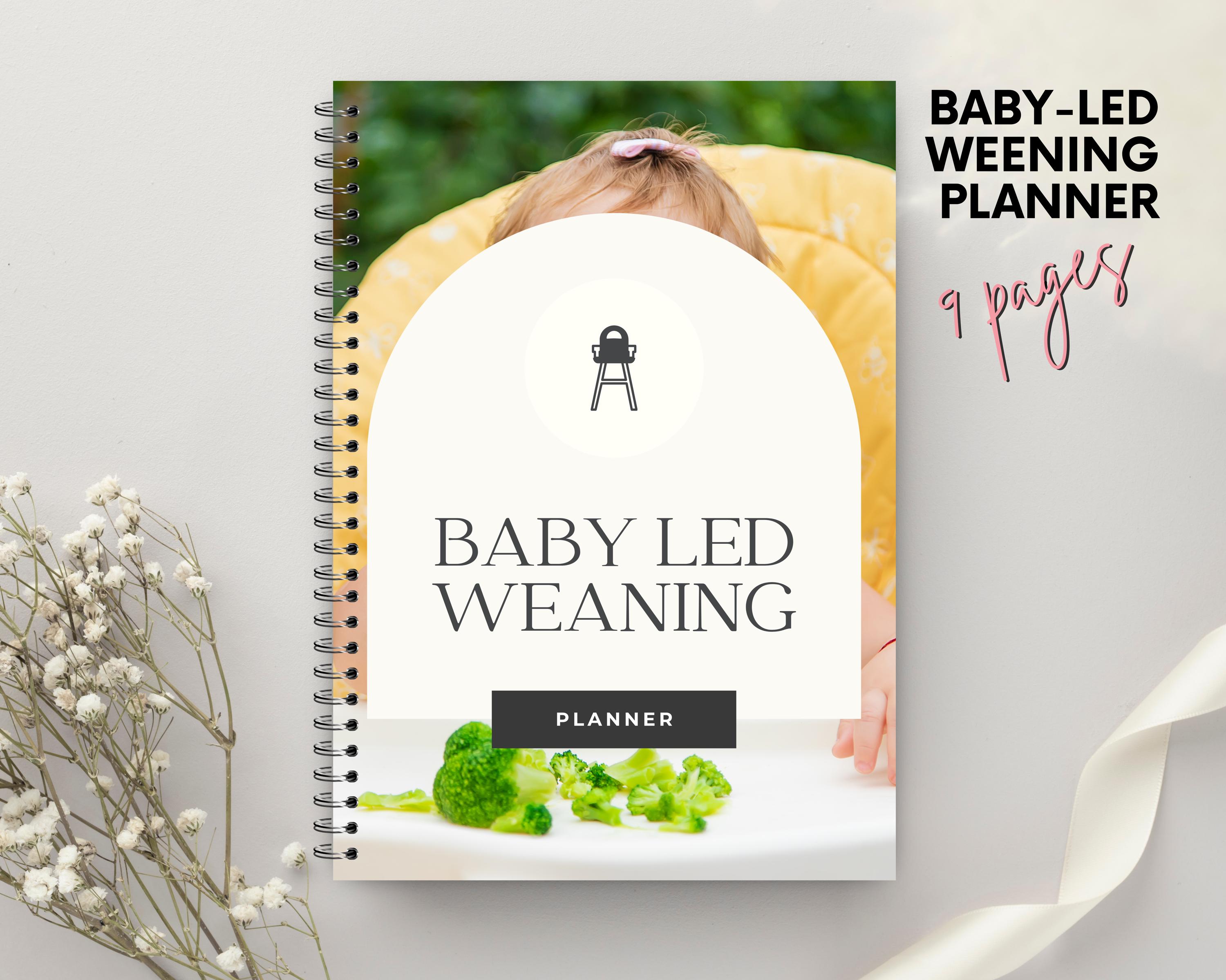 Baby-led Weaning Planner | Editable Canva Template | 9-page Digital ...