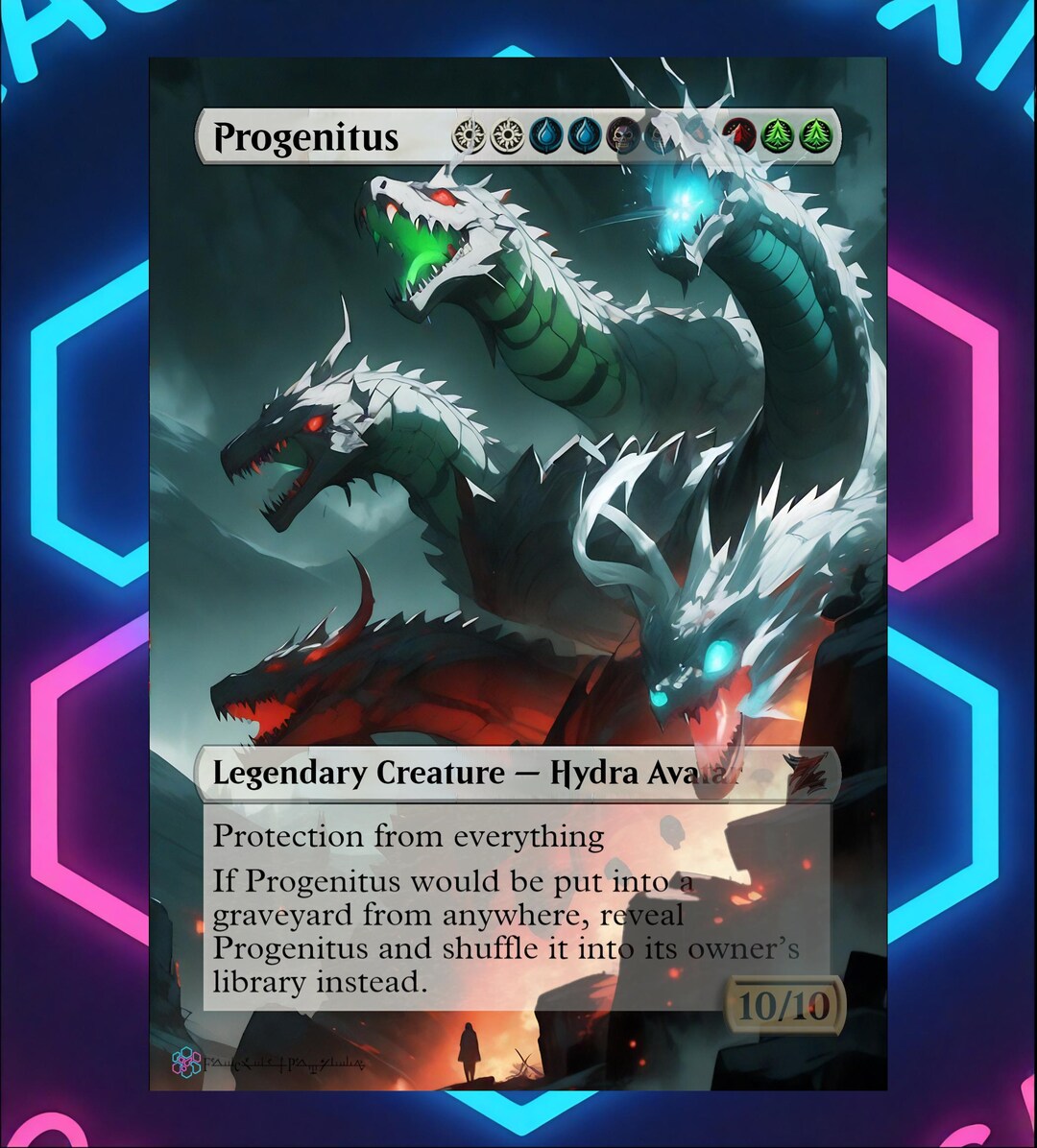 Custom Progenitus Mtg Card - Etsy
