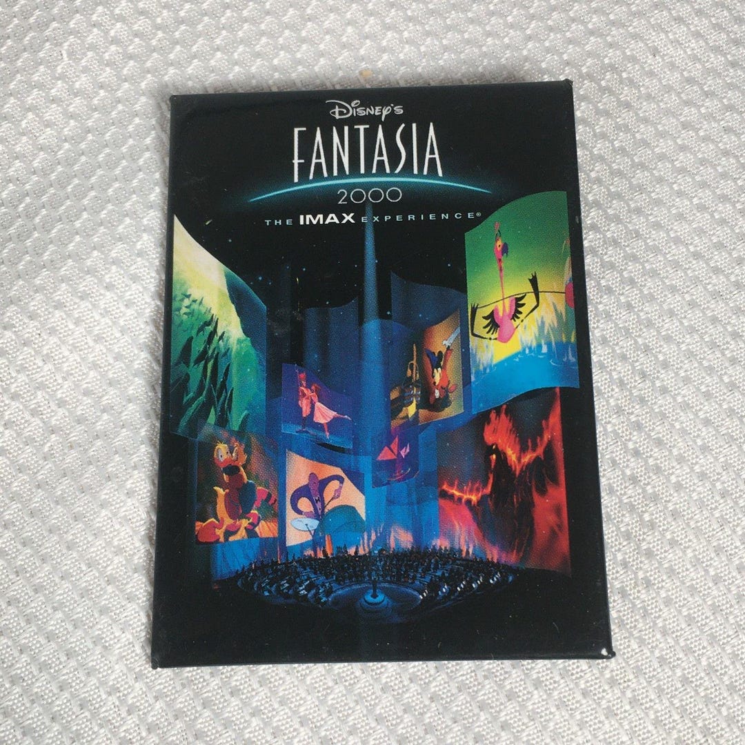 Vintage 2000 Disney's Fantasia IMAX Experience Promo Pin - Etsy