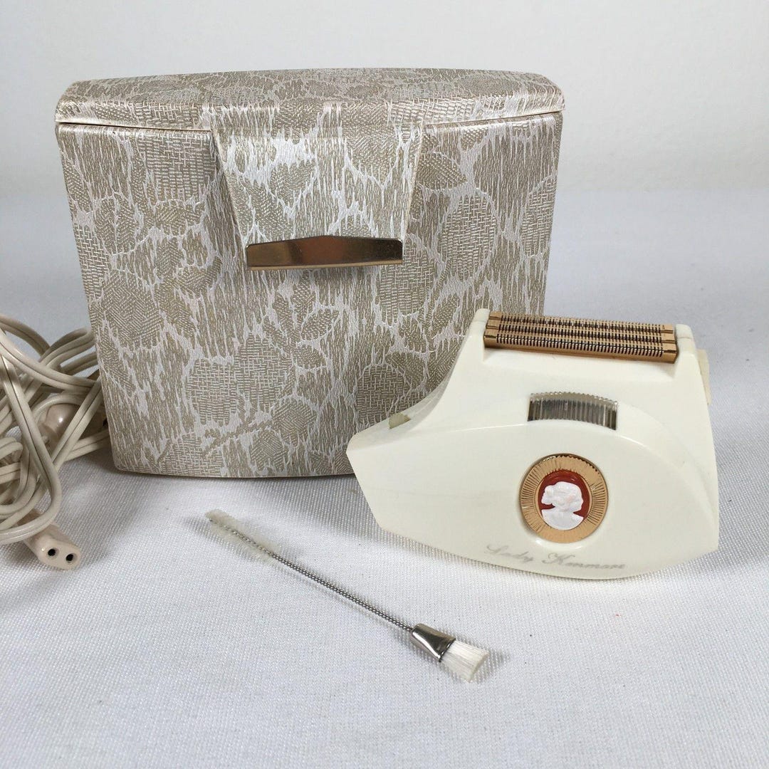 Vintage Lady Kenmore Electric Shaver Razon Sears Roebuck in Decorative ...