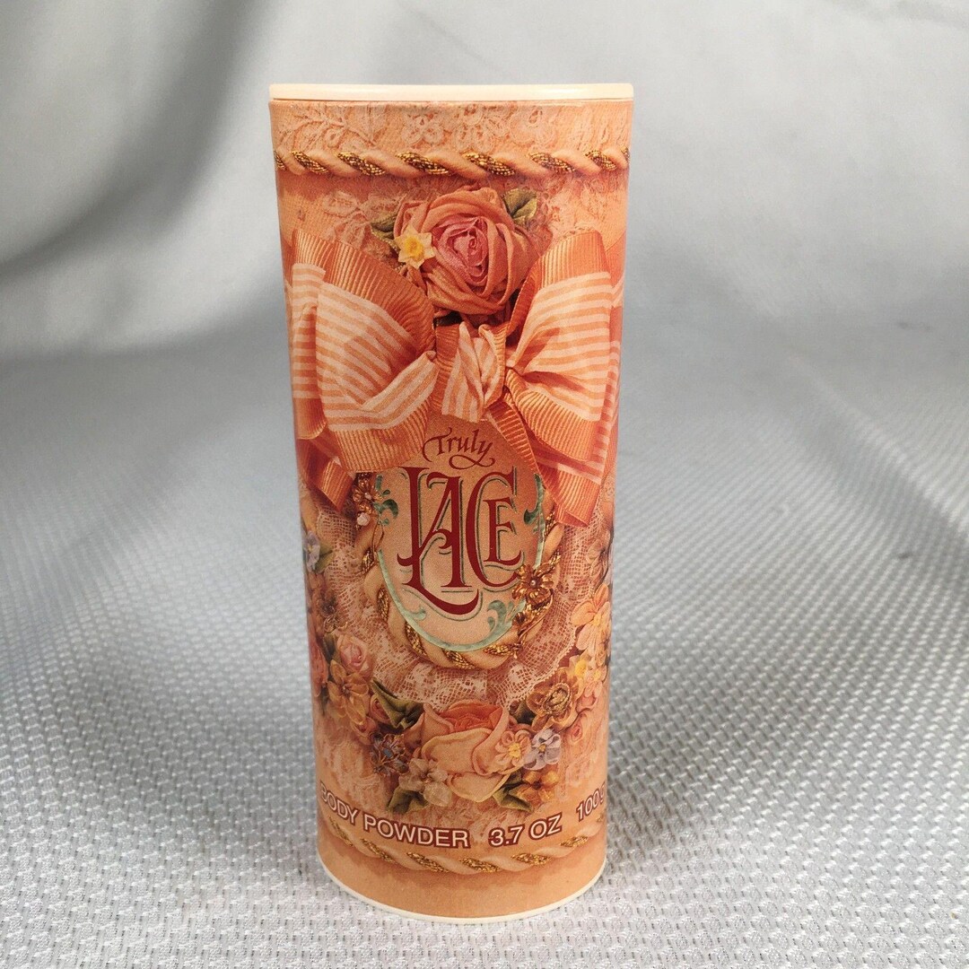 Vintage Truly Lace Perfumed Body Powder by Coty 3.7oz 100g Made in USA ...