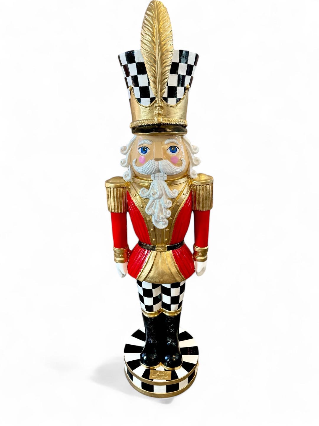 Checkered Large Jumbo 5ft Nutcrackers - Etsy