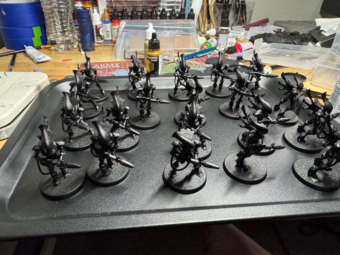 Warhammer 40k Customized Wraith Guards X20 and Primed to Order. Legs ...