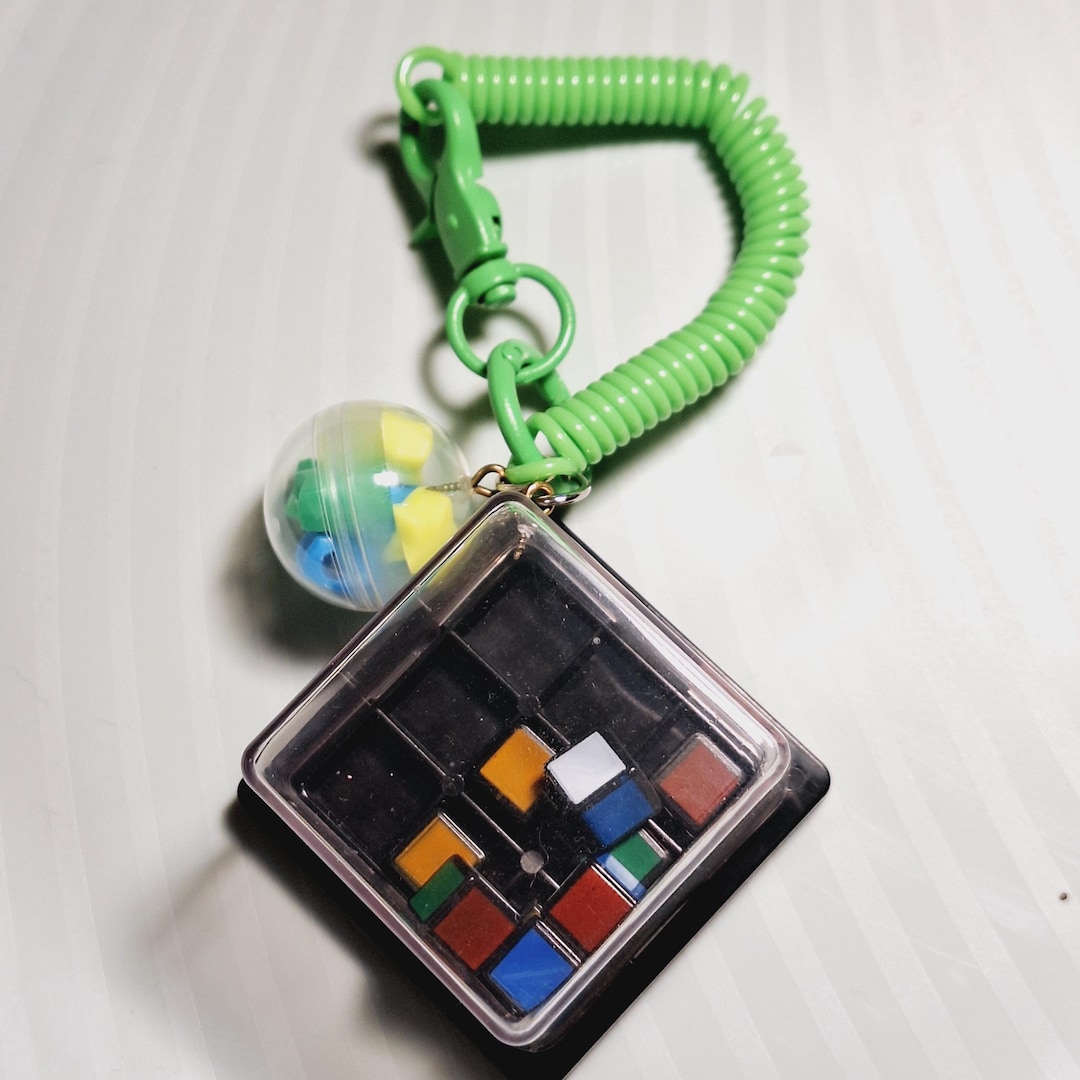 Colorful Kidcore Shaker Charm Keychain, Stretchy Bracelet Bag ...