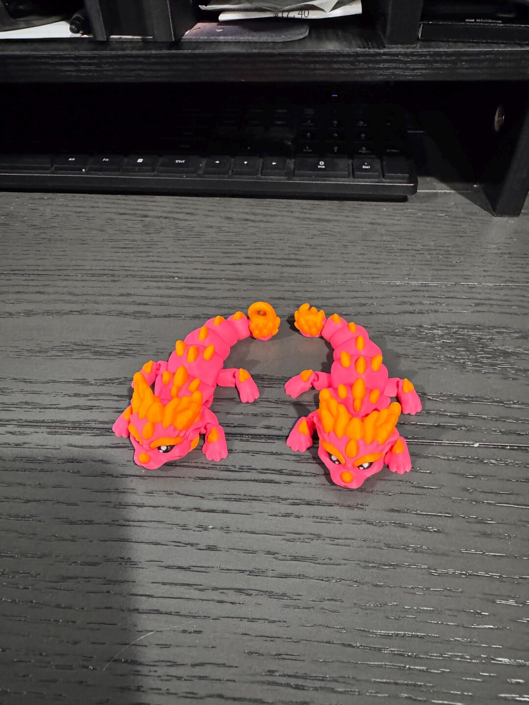 Mini Dragon | 3D Printed | Articulated Flexi Wiggle | ADHD Sensory Aid ...