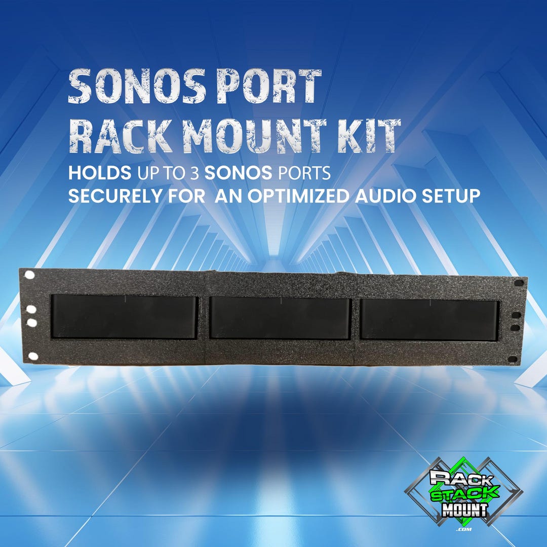 Sonos Port Rack Mount Kit for 1,2 or 3 Ports - Etsy