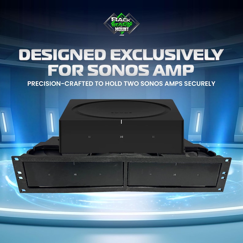 Sonos AMP Rack Mount for 2 AMPS - Etsy Australia