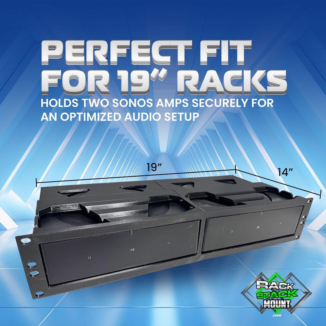 Sonos AMP Rack Mount Kit for 2 AMPS - Etsy