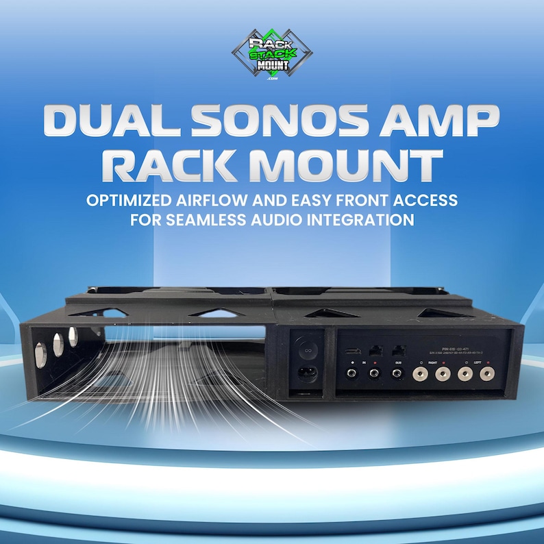 Sonos AMP Rack Mount for 2 AMPS - Etsy Australia