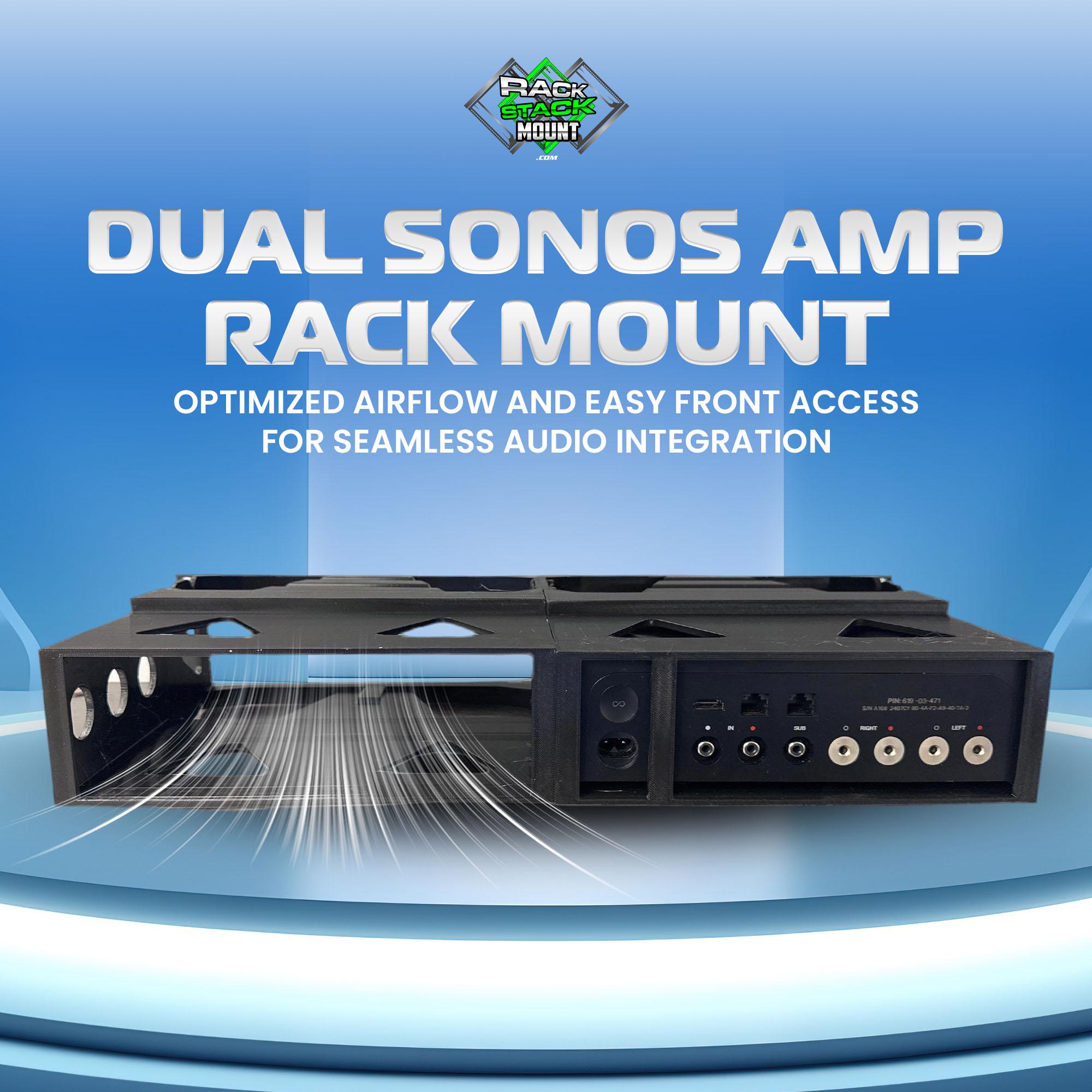 Sonos AMP Rack Mount Kit for 2 AMPS - Etsy