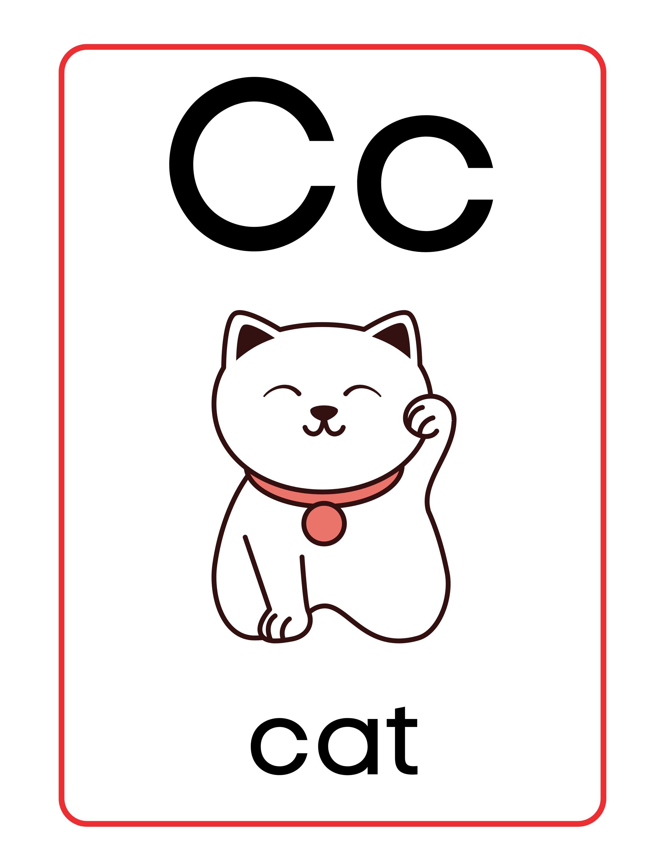 26 A-Z Flash Cards, Educational Preschool Cards, Learn Abcs, Alphabet ...