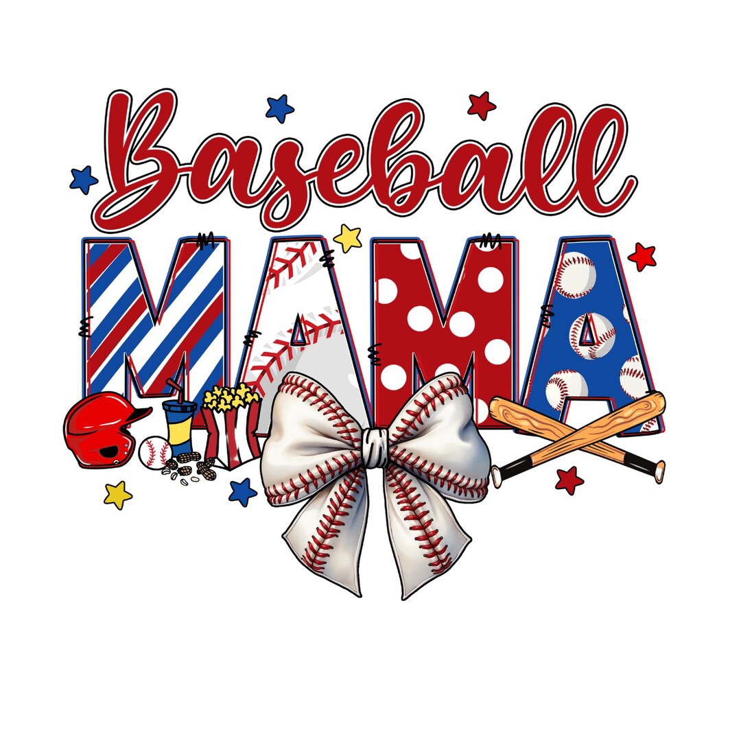 Retro Baseball Png, Batter Batter Swing Png, Game Day PNG, Preppy ...