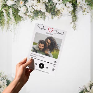 Custom Music Player Invitation Digital Download Personalized Music ...