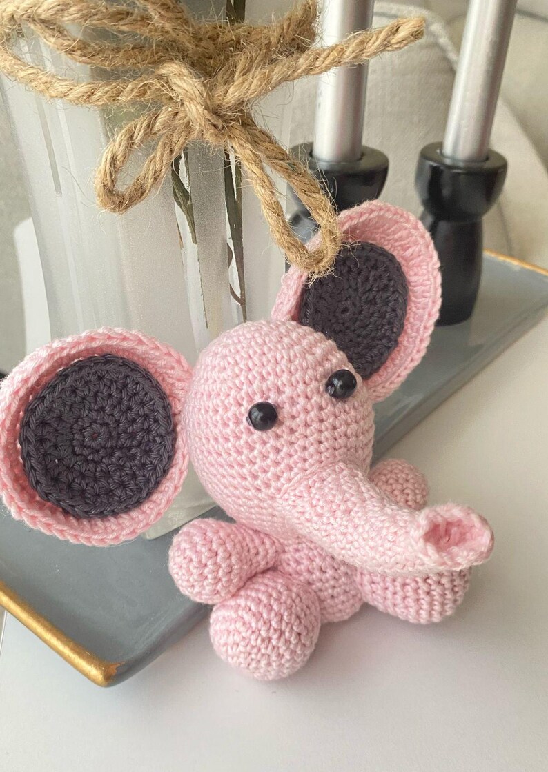 Mini Elephant Crochet Pattern, Amigurumi Pattern, Crochet Pattern ...
