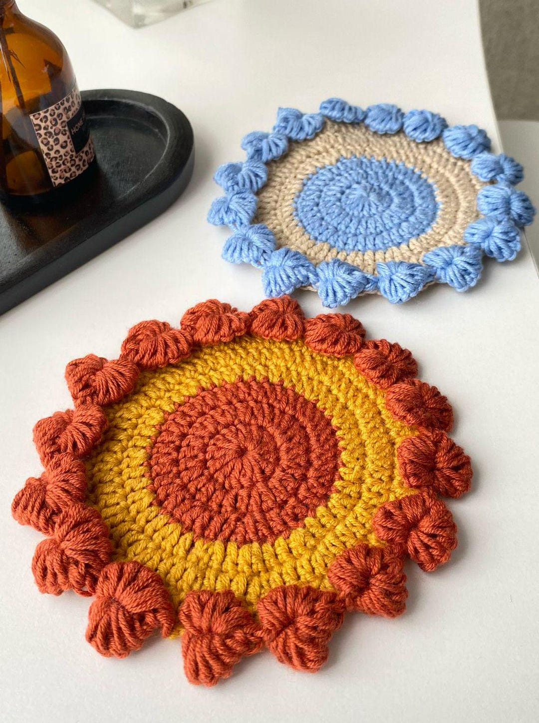 Crochet Coasters Pattern, Crochet Pattern, Handmade Gift, Handmade ...