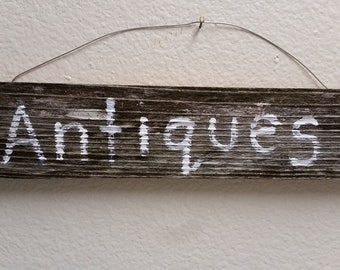 Antiques sign | Etsy