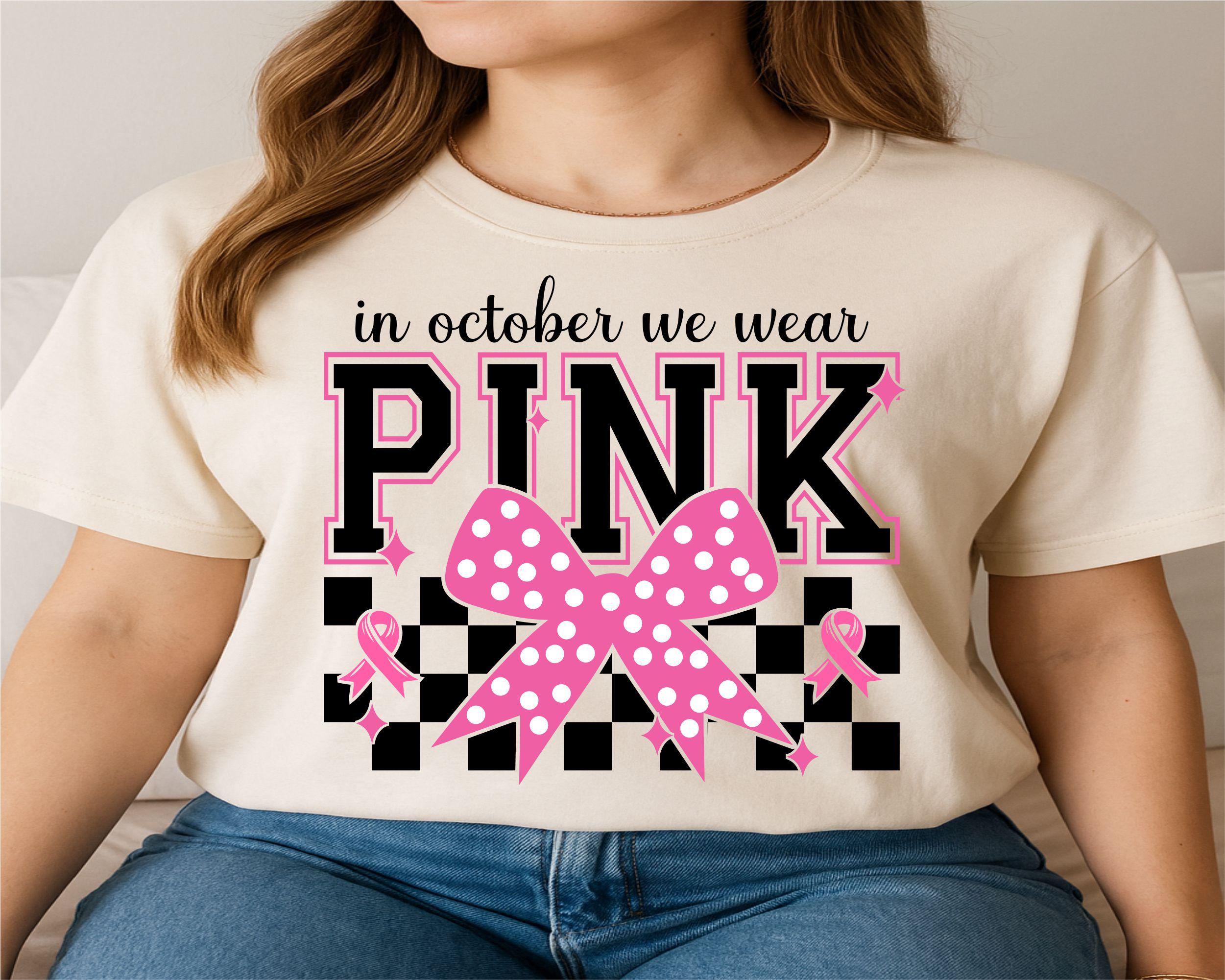 Pink Ribbon Breast Cancer Awareness SVG Bundle: Cut Files (digital ...