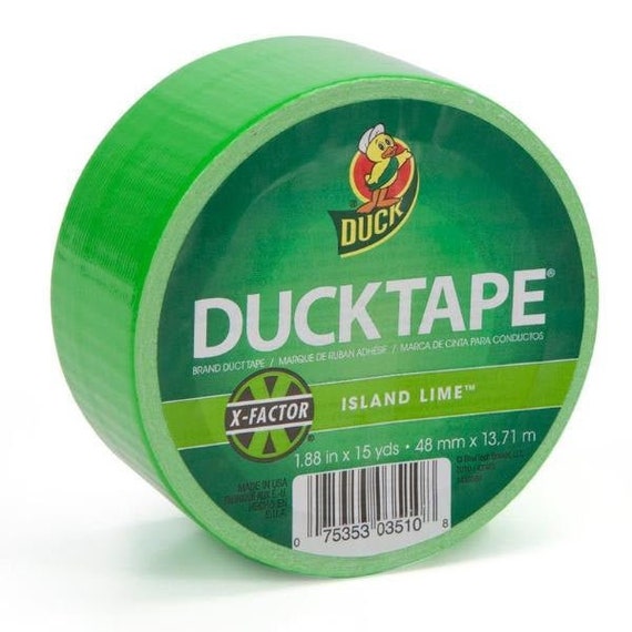 Duck Tape Brand Duct Tape Solid Island Lime Green 15 Yards Etsy Canada