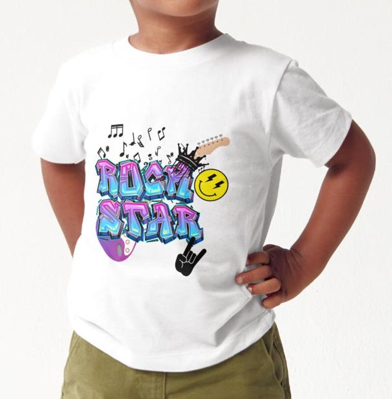 Rockstar Graffiti Digital Print (PNG, SVG) - Etsy