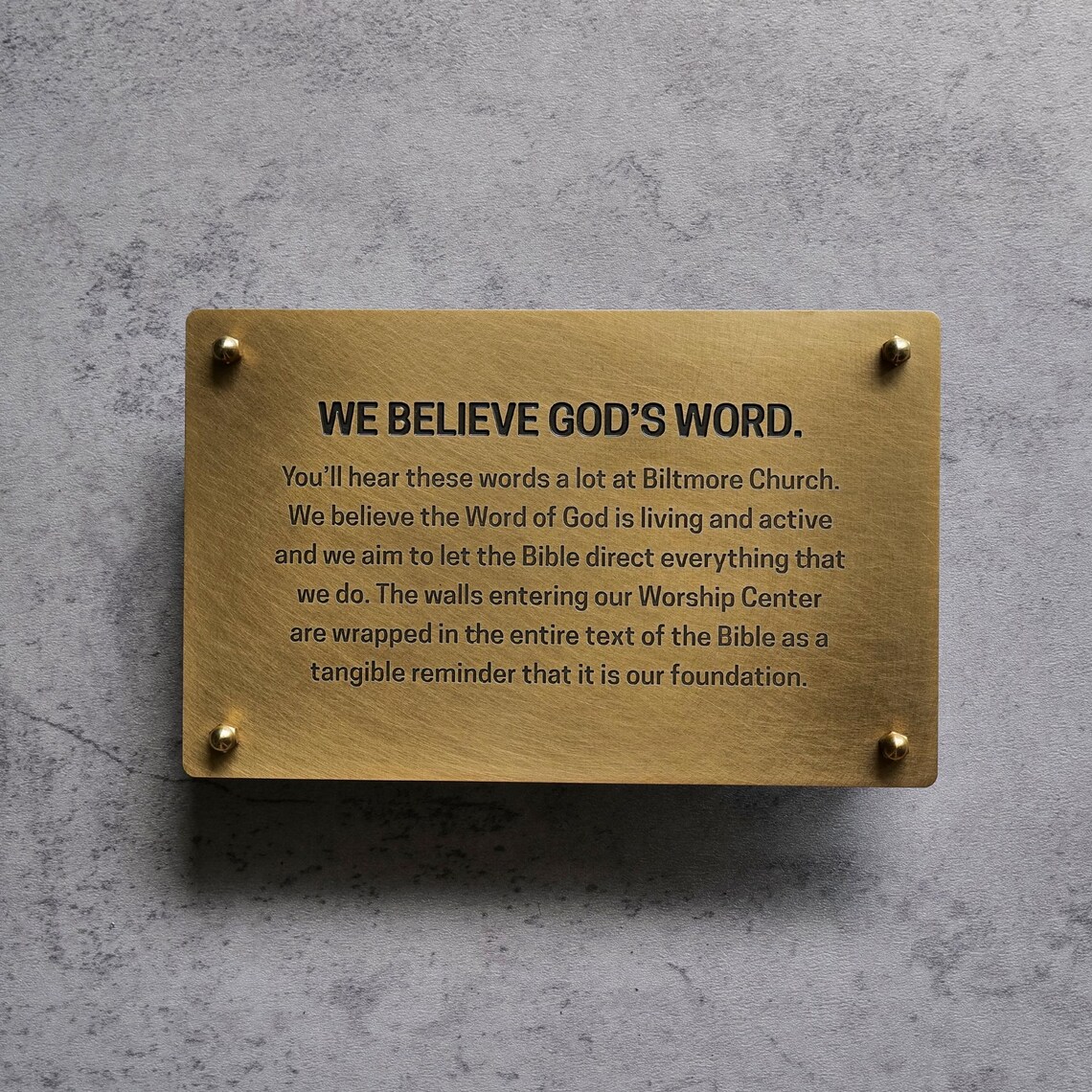 Custom-engraved Brass Nameplates, Personalized Bronze Plaques. Brass ...
