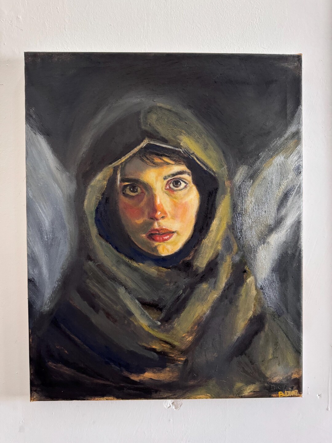 Be Not Afraid, Original Oil Painting - Etsy