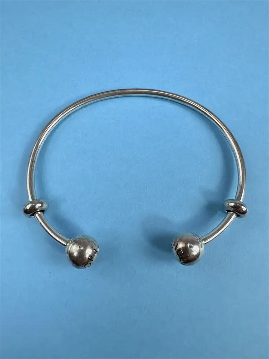 Pandora Moments Open Bangle,pandora Charm Bracelet, S925 Silver ...