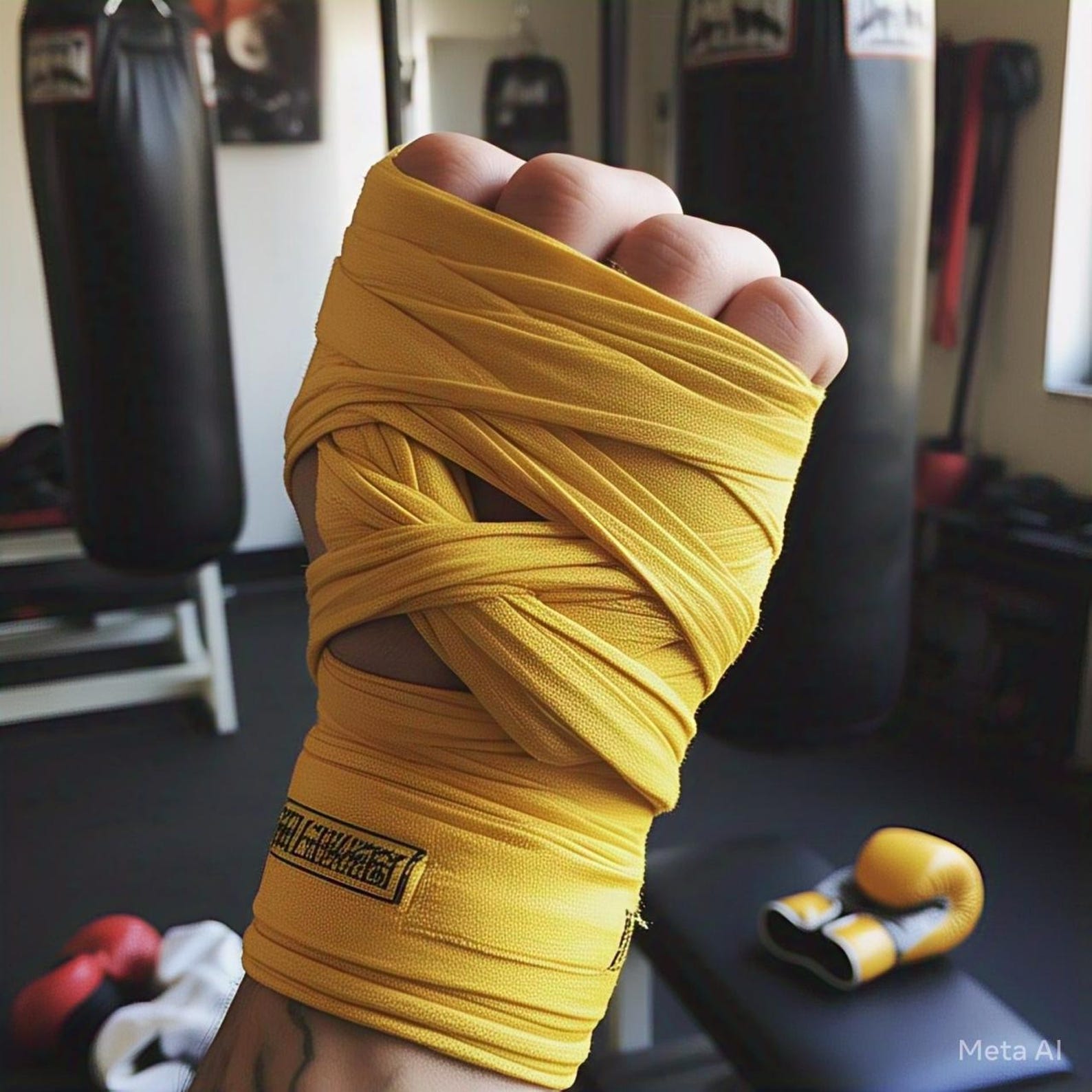 Pro Fight Apparel Boxing Hand Wraps – Premium Elastic Bandage for MMA ...