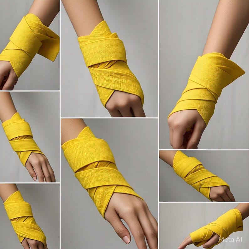 Pro Fight Apparel Boxing Hand Wraps – Premium Elastic Bandage for MMA ...
