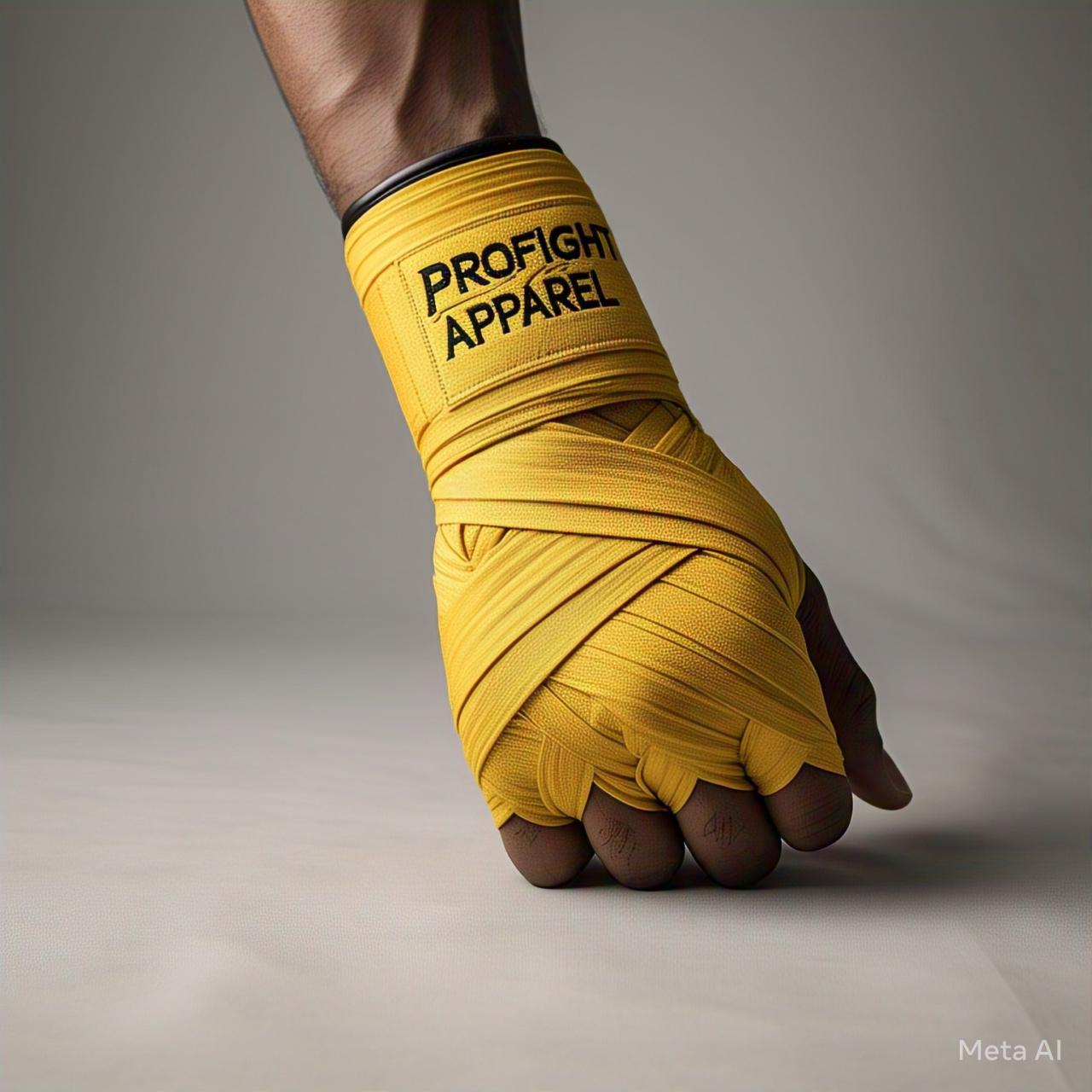 Pro Fight Apparel Boxing Hand Wraps – Premium Elastic Bandage for MMA ...