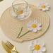 Crochet Flower Placemat Pattern: Bloom Table Mat (digital Download) - Etsy