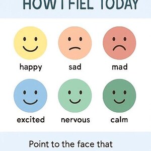 Printable Calm-down Corner Kit for Kids – Emotions Chart, Coping ...