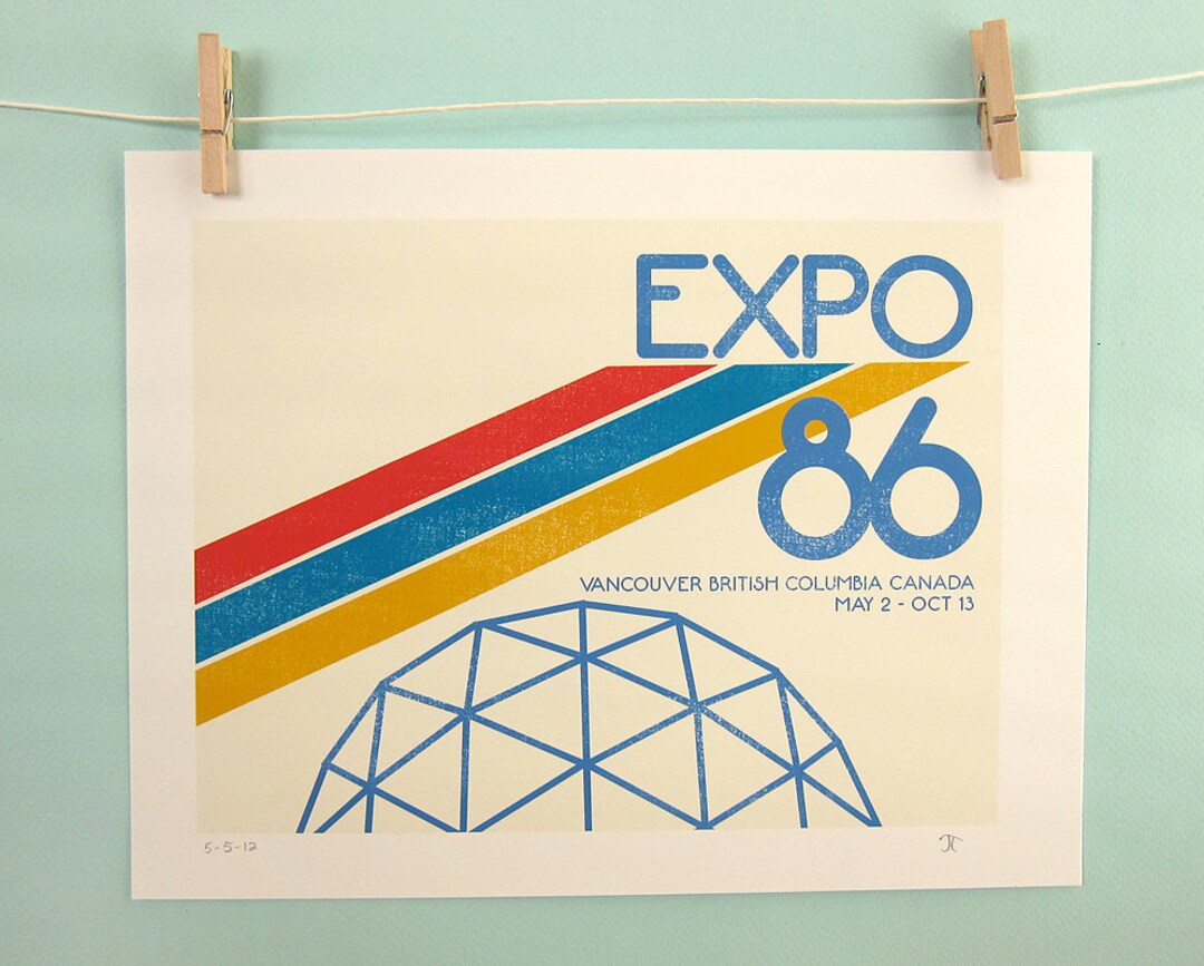 Expo 86 Print - Etsy
