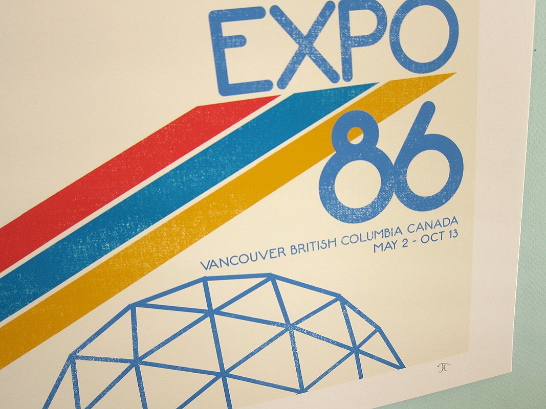 Expo 86 Print - Etsy